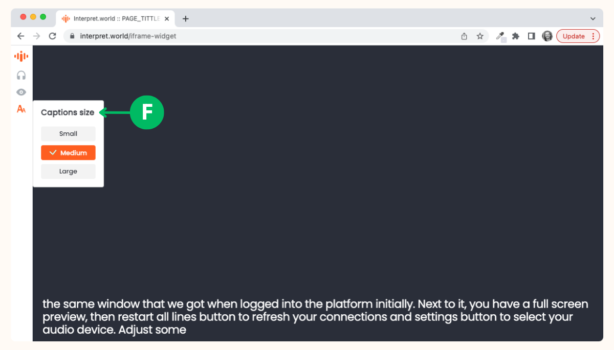 User Guide for Interprefy browser app